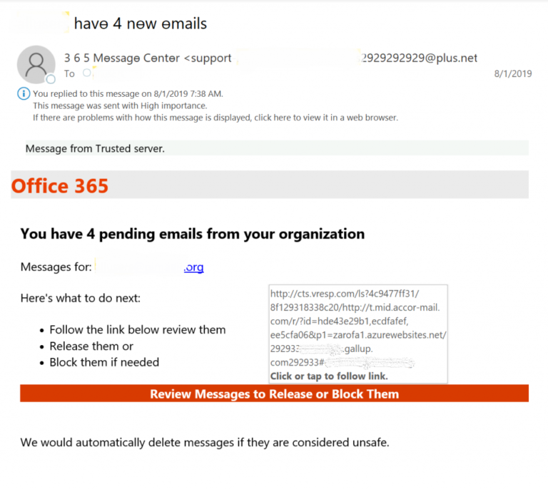 Office 365 Phishing – Leed Computer Consulting